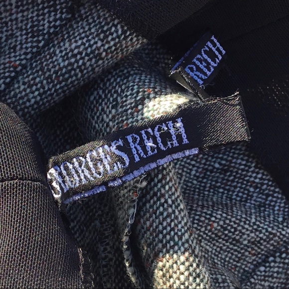 Vintage Georges Rech | Skirts | Vintage Georges Rech Paris Tweed Skirt ...